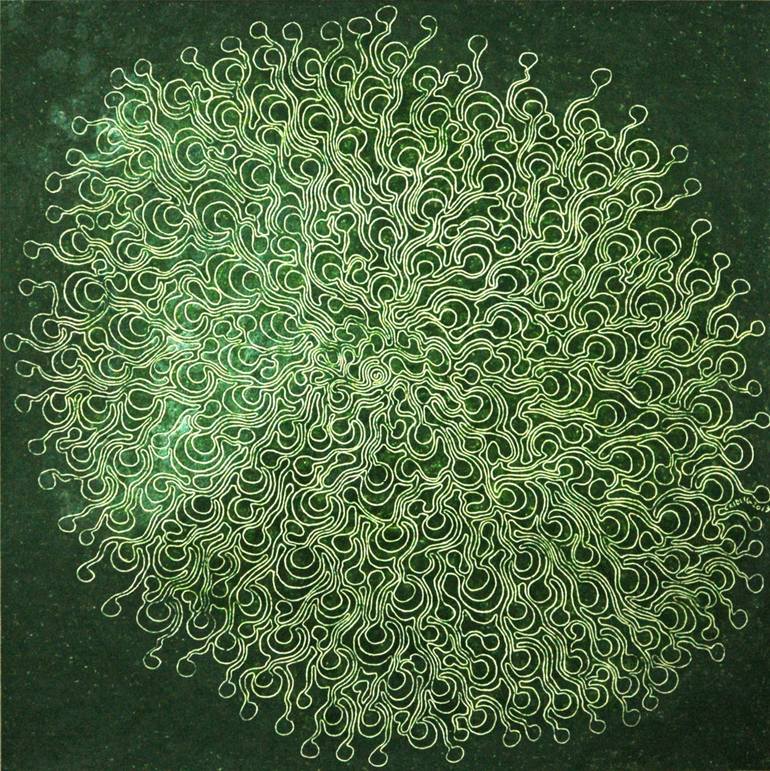 Bryophyta Drawing by isabelle cridlig | Saatchi Art