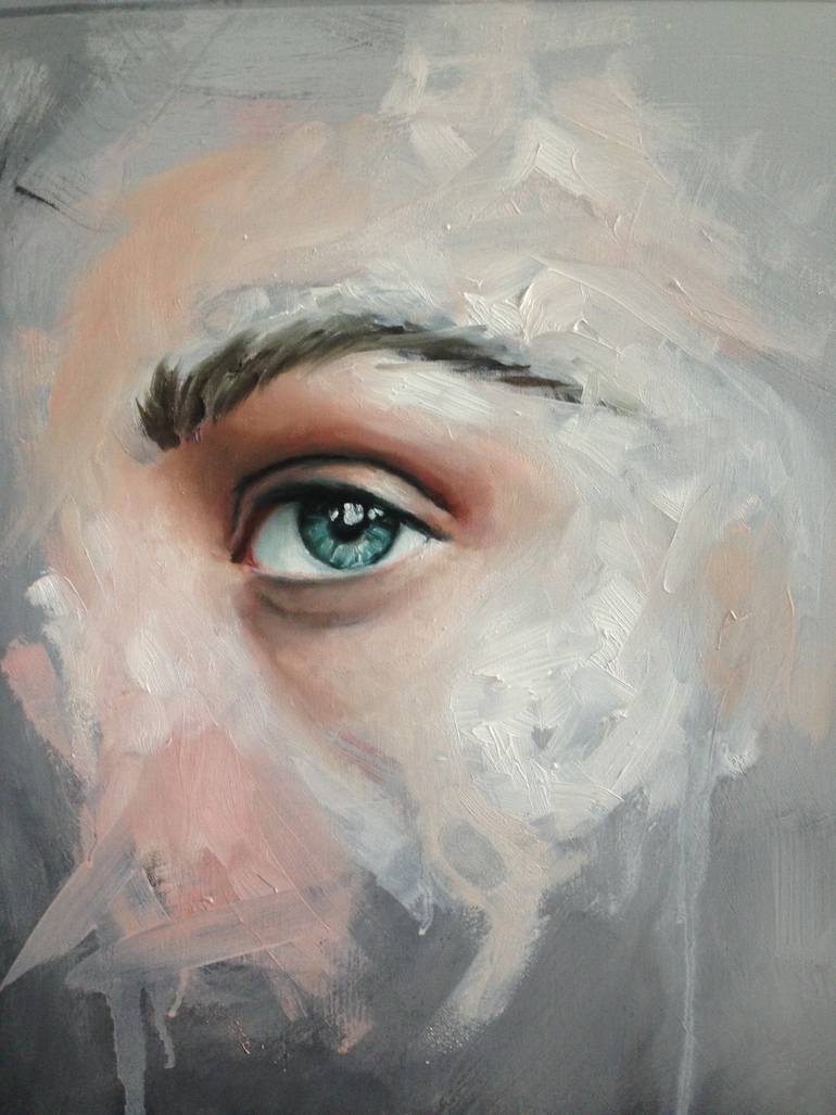 Delevingne Painting by scott docherty | Saatchi Art