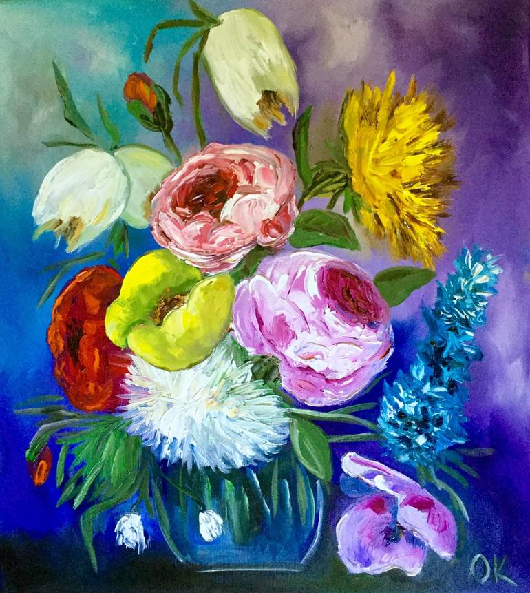 Modern Still Life Oil Paintings