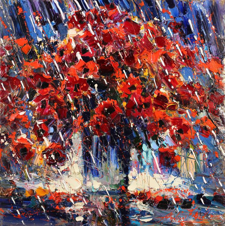 The Summer Romance by Andrey Figol Painting by Ukraine Kiev Art Gallery ...