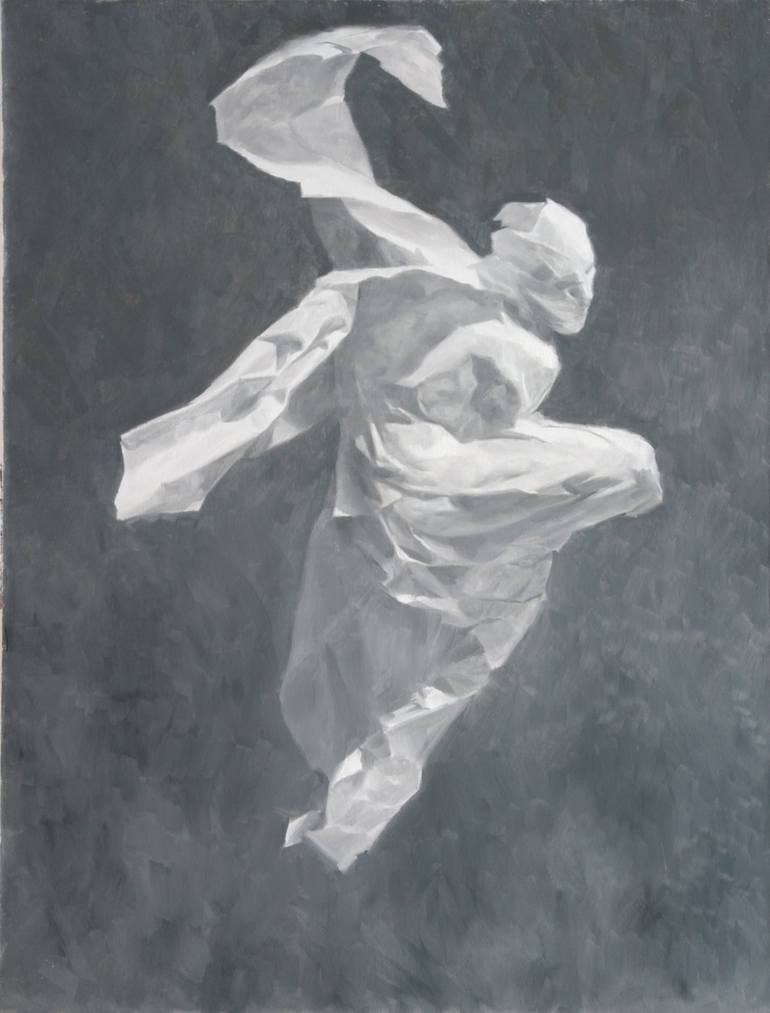 messenger Painting by david knight | Saatchi Art