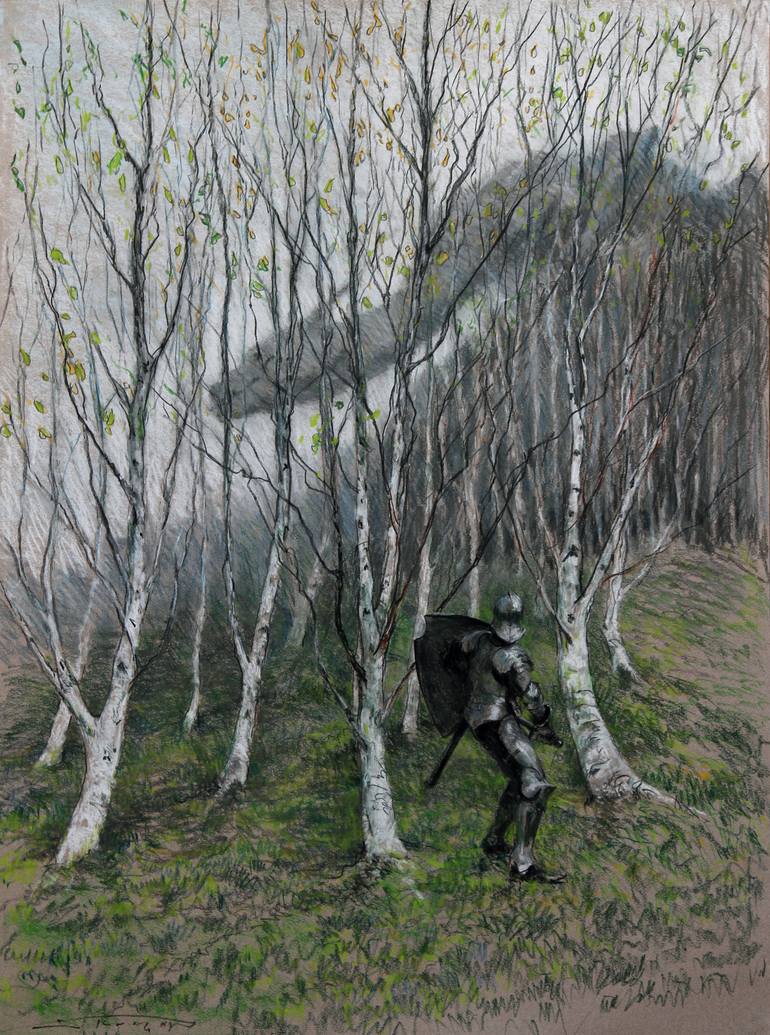 Ambitious Painting by david knight | Saatchi Art