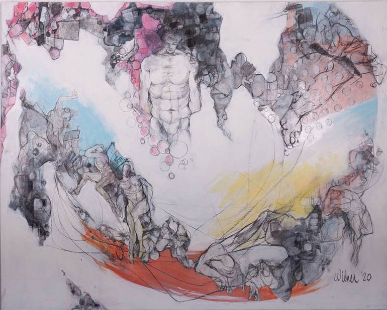 Valhalla Painting by James Wilner | Saatchi Art