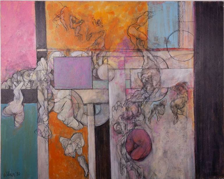 Rush Hour Painting by James Wilner | Saatchi Art