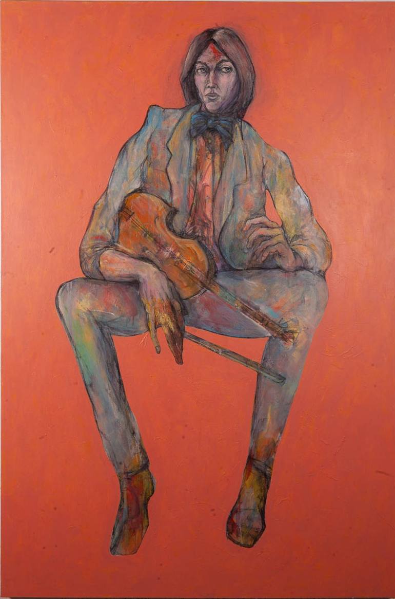 The Audition Painting by James Wilner | Saatchi Art