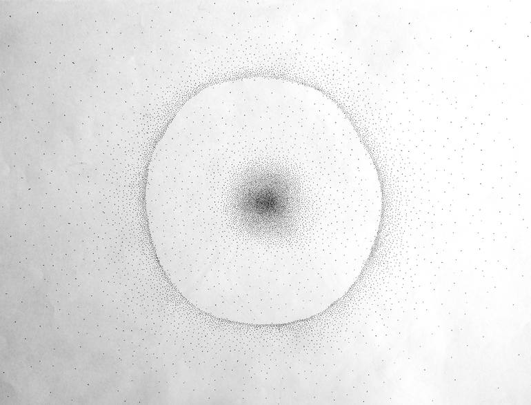 The middle Drawing by Soso Chkhaidze | Saatchi Art