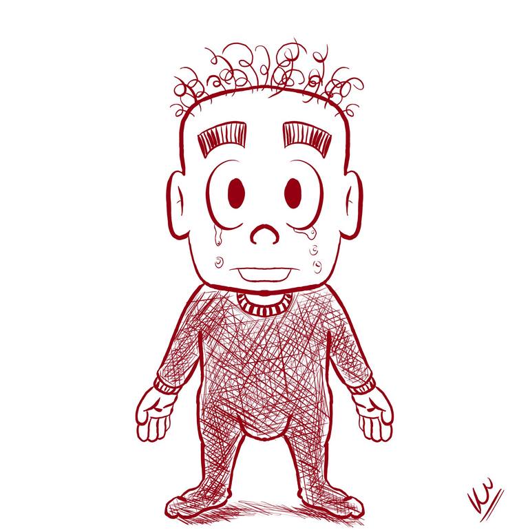 Full diapers Drawing by Fernando Sousa | Saatchi Art