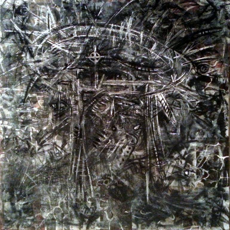 NOWHERE MAN Painting by WARREN WRIGHT | Saatchi Art