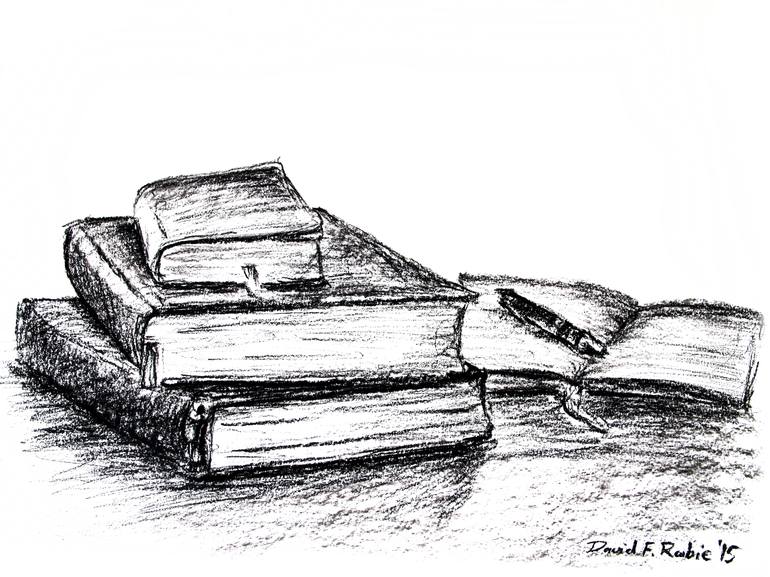 Knowledge Drawing by David Rabie | Saatchi Art