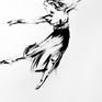 The Street Dancer Drawing by David Rabie | Saatchi Art