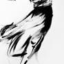 The Street Dancer Drawing by David Rabie | Saatchi Art