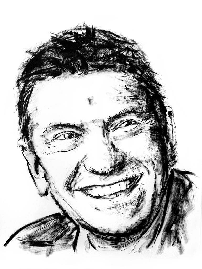 Michael S. Hyatt Drawing by David Rabie | Saatchi Art