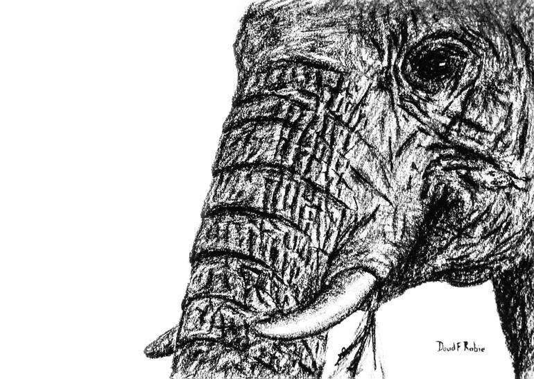 African Story Drawing by David Rabie | Saatchi Art