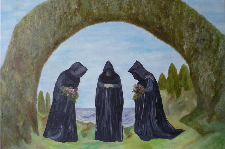 The Dust. Painting by Laurence Friedlander | Saatchi Art