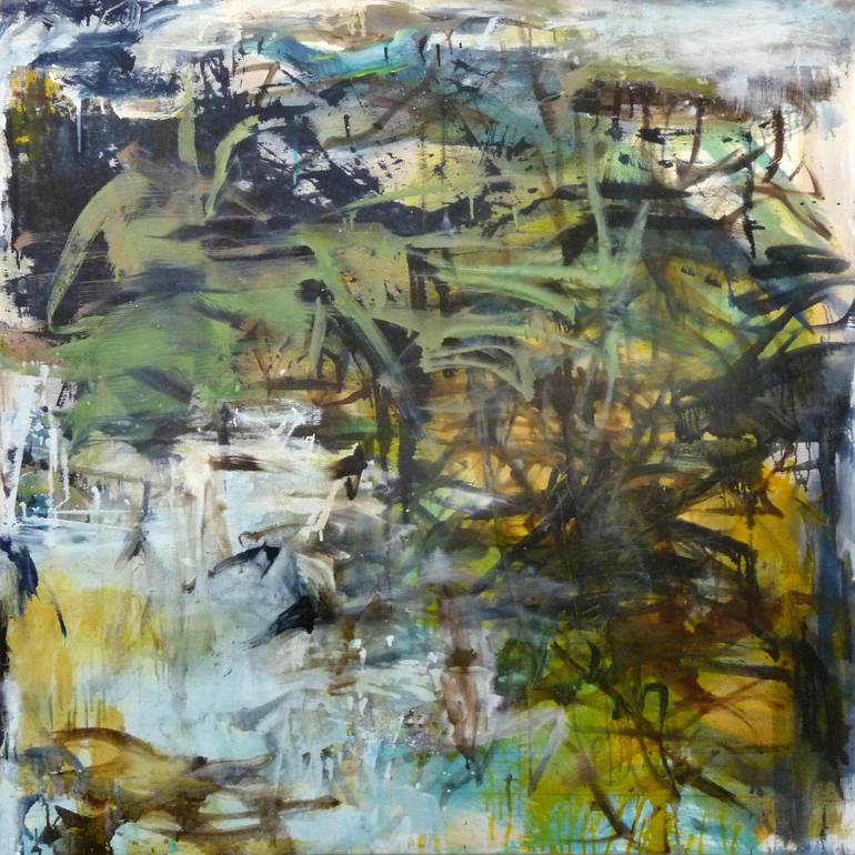 Cyclone 2 Painting by Robin Feld | Saatchi Art