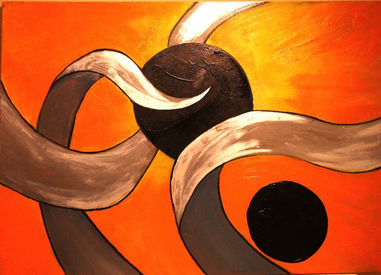 Movement Painting by Ereny Ragheb | Saatchi Art