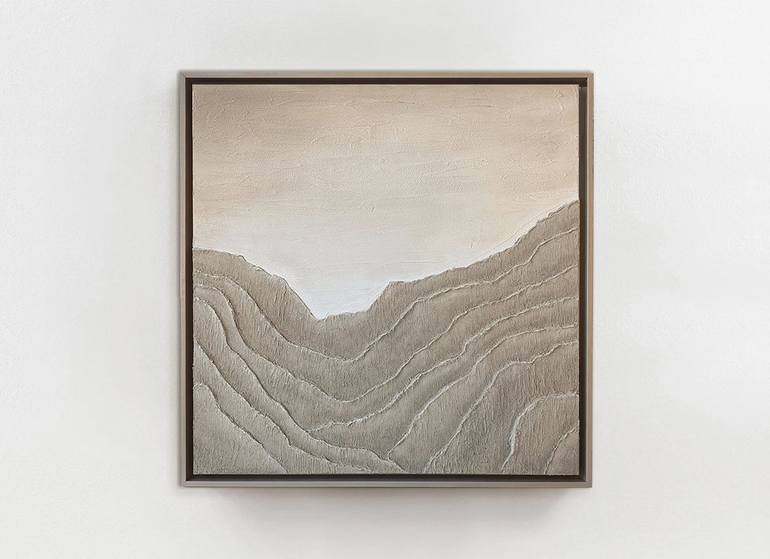 Sand Whispers Painting by Cristina Simeoni | Saatchi Art