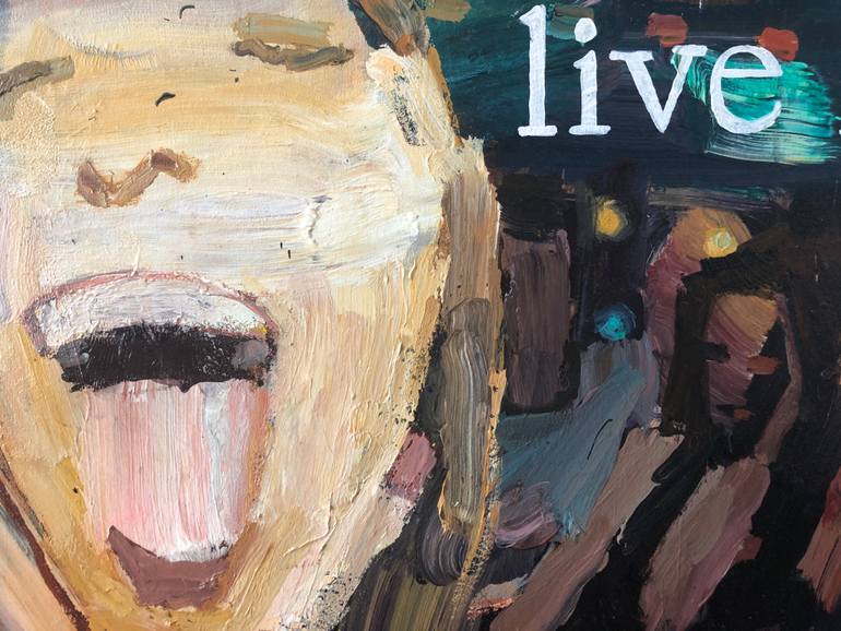 Live Richly: Citi Painting by Alex Schaefer | Saatchi Art