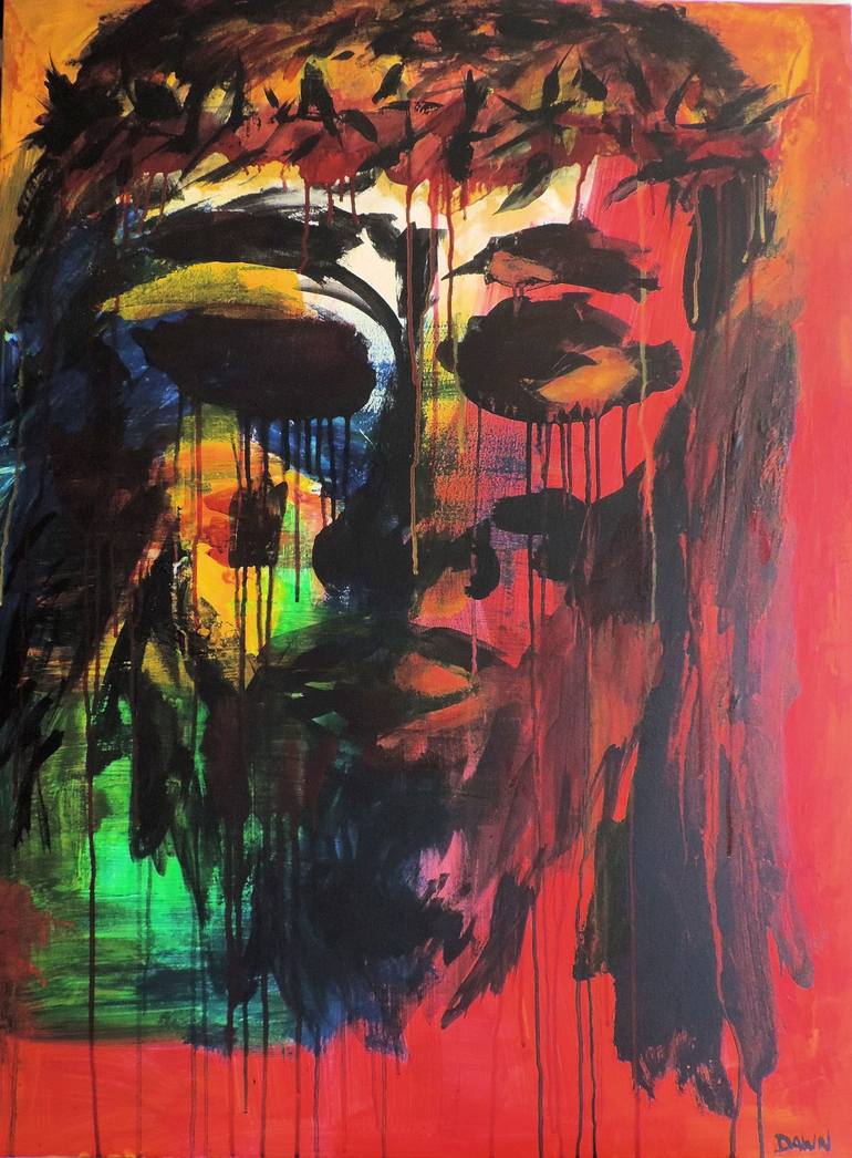 Lord of Lords and King of Kings Painting by Dawn Nitsopoulos | Saatchi Art