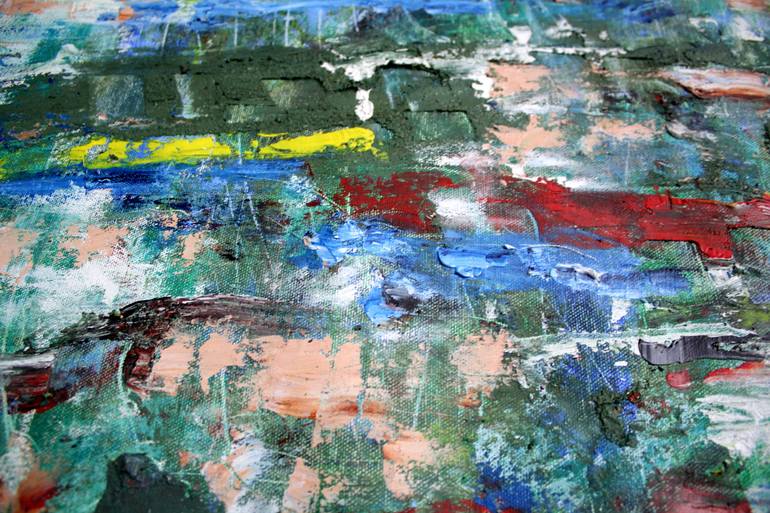 Snaps from the scene Painting by Ganesh Bhat | Saatchi Art