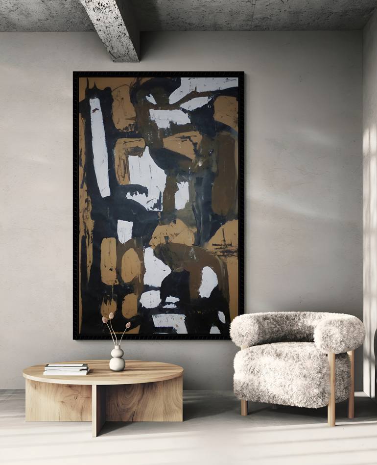 JAPANDI Painting by Floria Rey | Saatchi Art