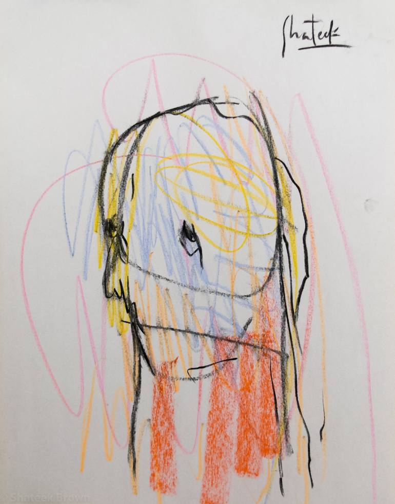 Morose Drawing by Shateek Brown | Saatchi Art