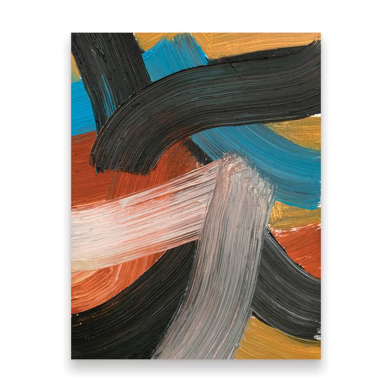 Three Threes Painting by Shateek Brown | Saatchi Art