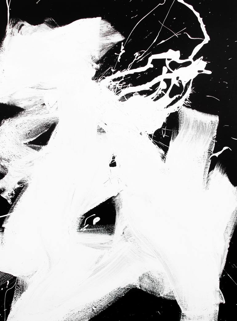 Black Leather 2 Painting by Shateek Brown | Saatchi Art