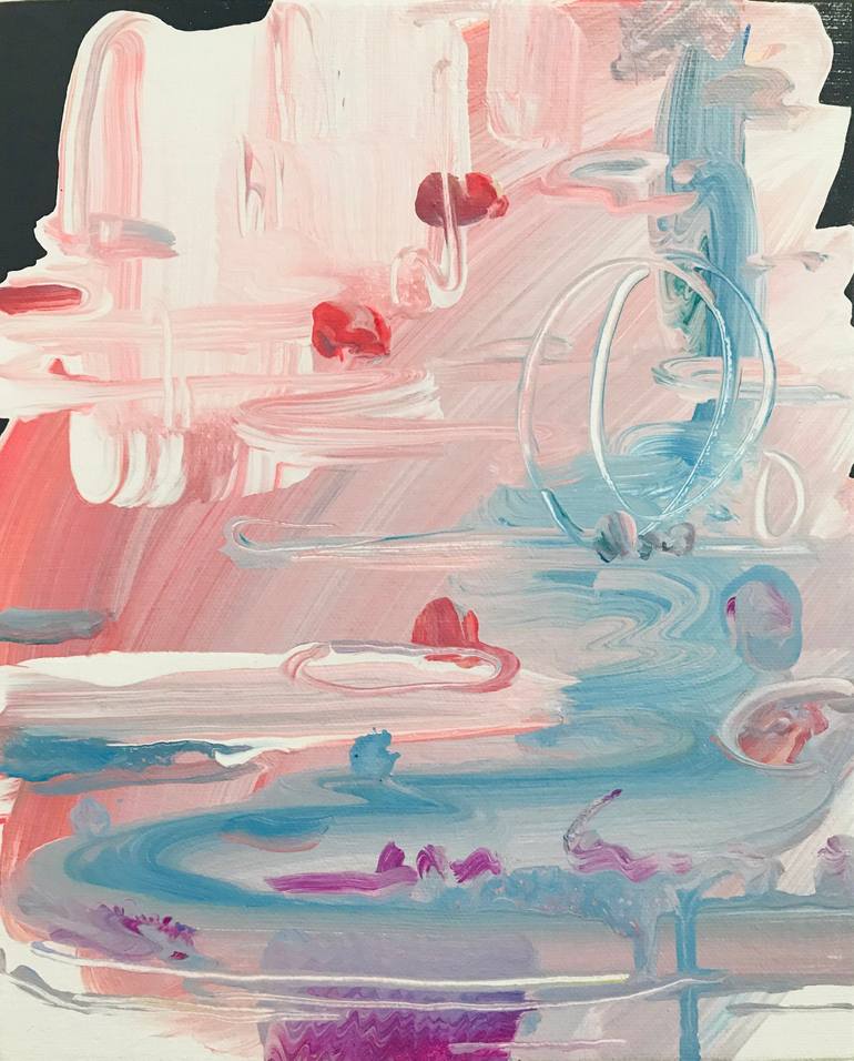 Night like Fantasy Painting by Heekyoung Jeon | Saatchi Art