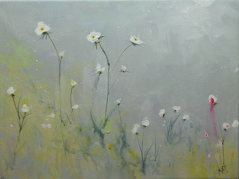 Grey Skies Painting by Kat Warren | Saatchi Art