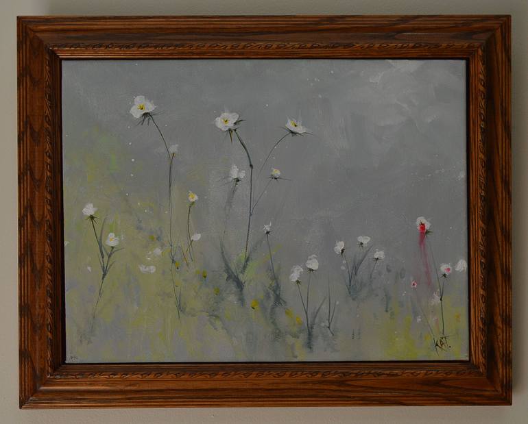 Grey Skies Painting by Kat Warren | Saatchi Art
