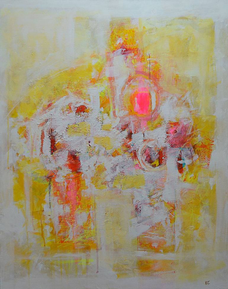 The Exploration of Infatuation Painting by Kat Warren | Saatchi Art