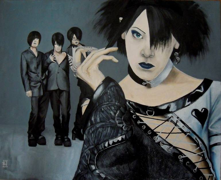 Japanese boys Painting by Aleksander Peca | Saatchi Art