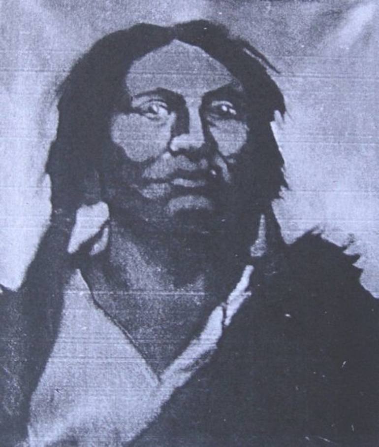 Chief Gall Painting by Guy Huygens | Saatchi Art