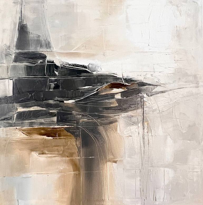 Falling Water Painting by Jennifer Janesko | Saatchi Art