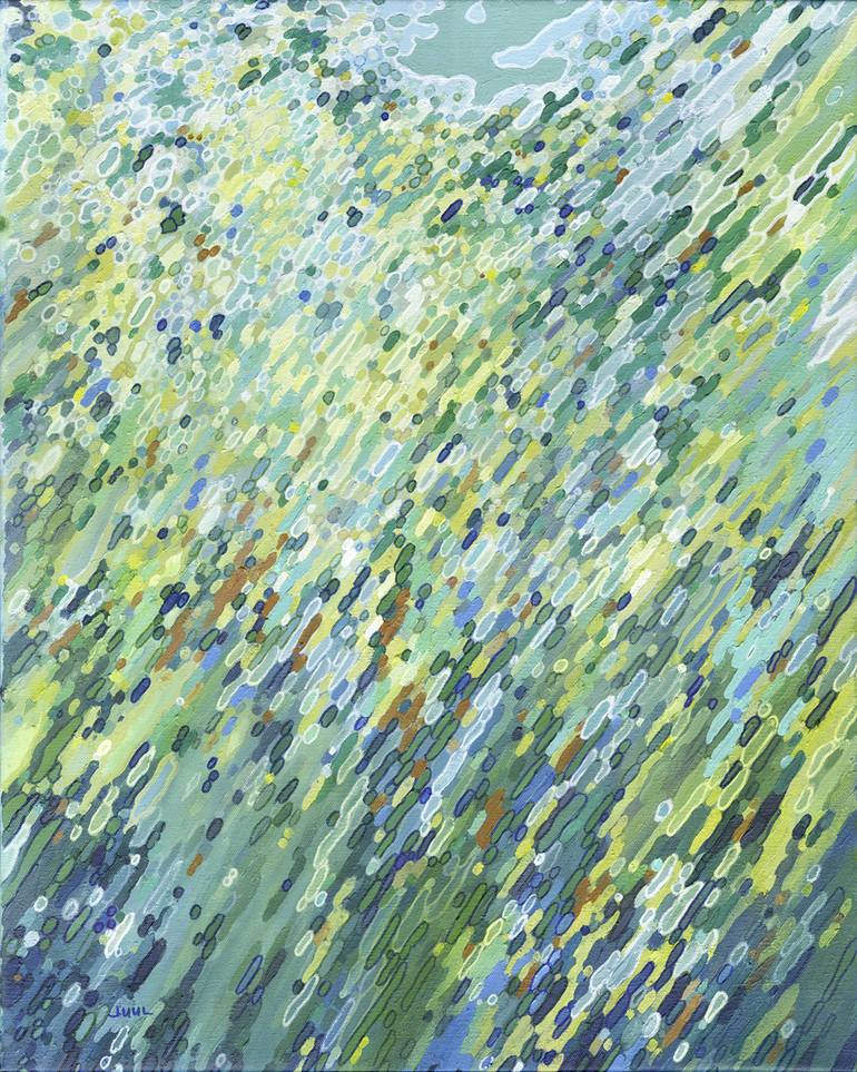 Moving Within The Tide by Juul Painting by Margaret Juul | Saatchi Art