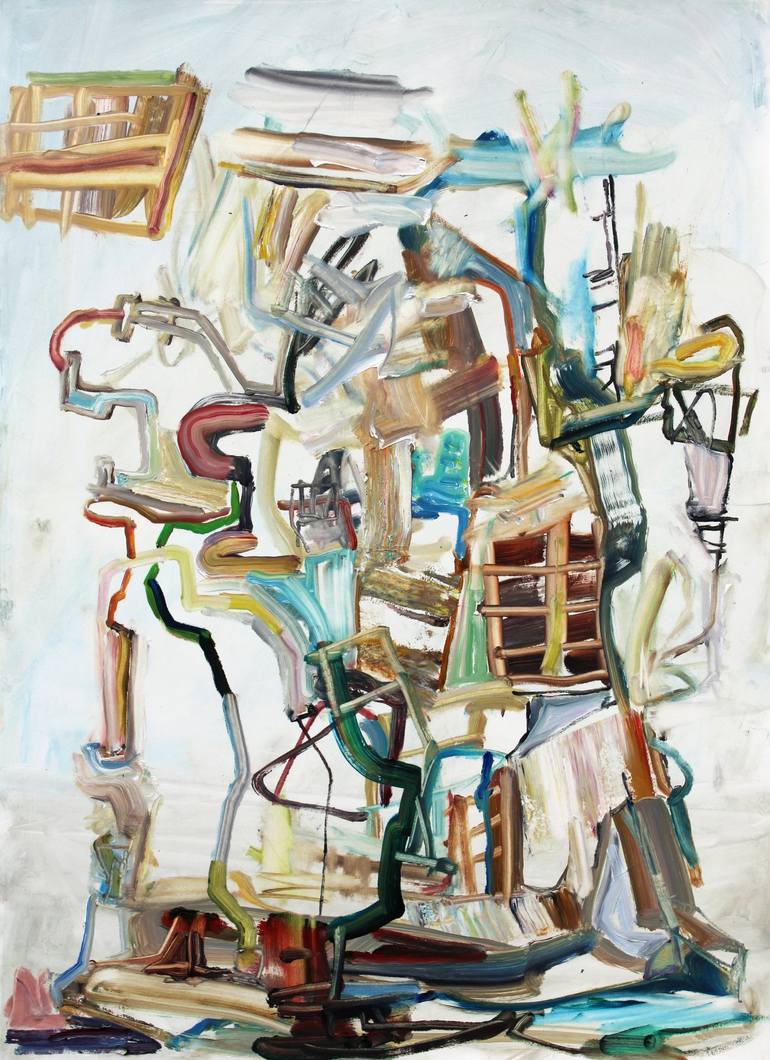Revolution Hideout Painting by Jason Wright | Saatchi Art