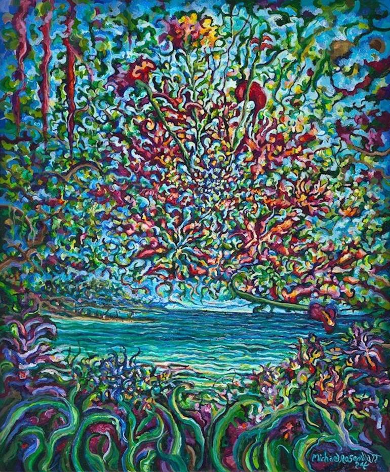 Indonesian Dreams Painting by Michael Rosenblatt | Saatchi Art