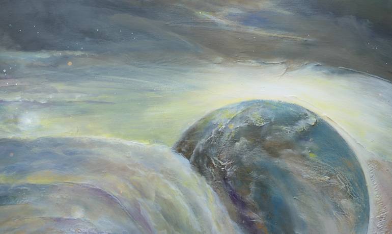 Deep space Painting by Olga Bothova | Saatchi Art