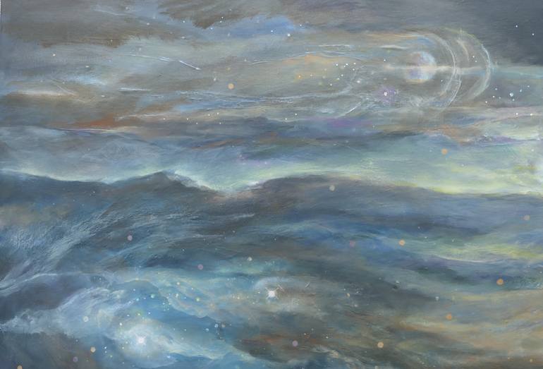 Deep space Painting by Olga Bothova | Saatchi Art