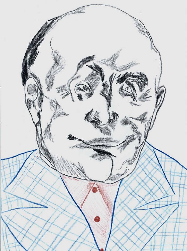 THE DUKE Drawing by Pedro Uribe Echeverria | Saatchi Art