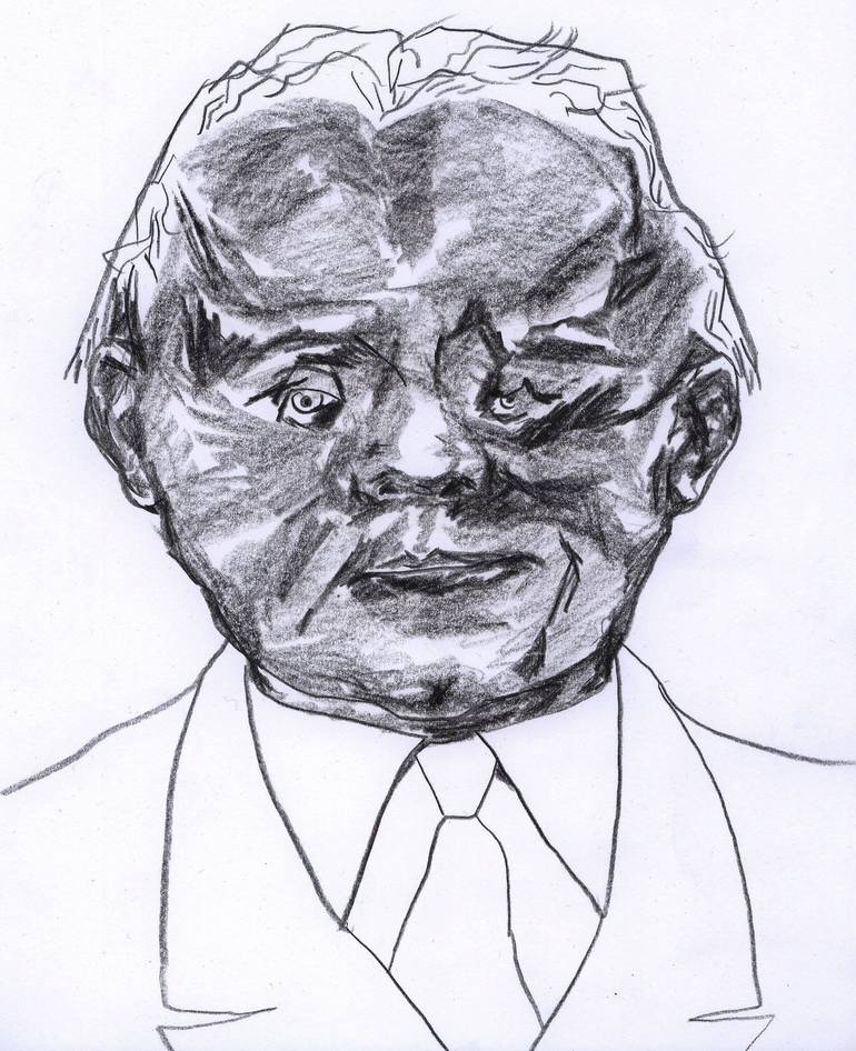 SHEPHERD OF GLUTTONY Drawing by Pedro Uribe Echeverria | Saatchi Art