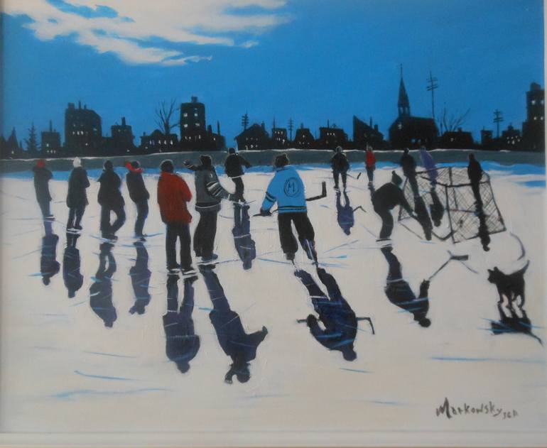 Shadows Painting by Martha Markowsky | Saatchi Art