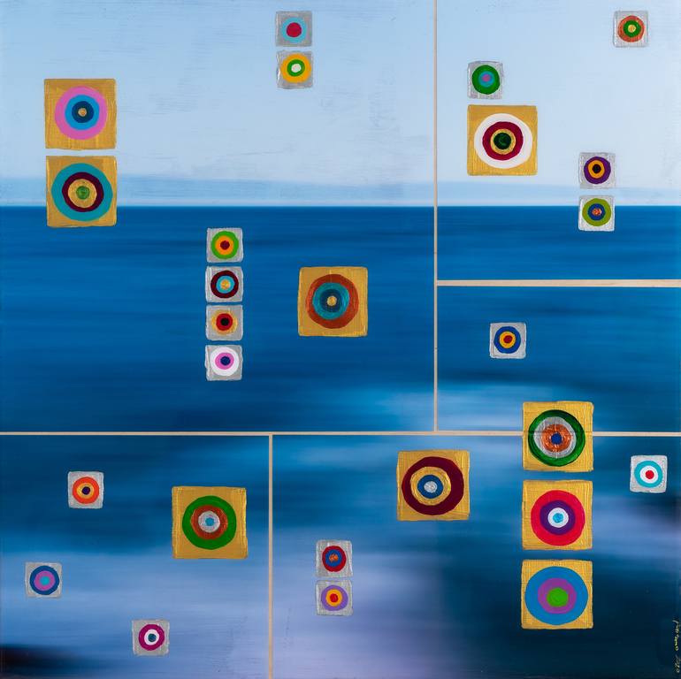 Abstract Seascape No.2 Painting by Matt Politano | Saatchi Art