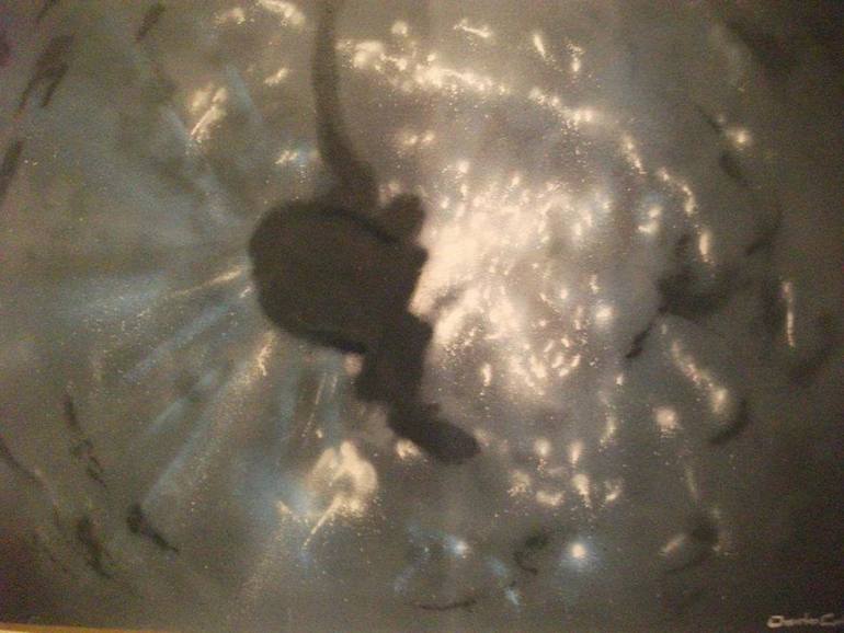 undersurface...the deepest puddle I feel in Painting by Claudio Coltura ...