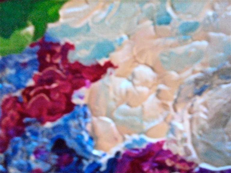 Lilac Fiesta Painting by Lewi Kurtzman | Saatchi Art