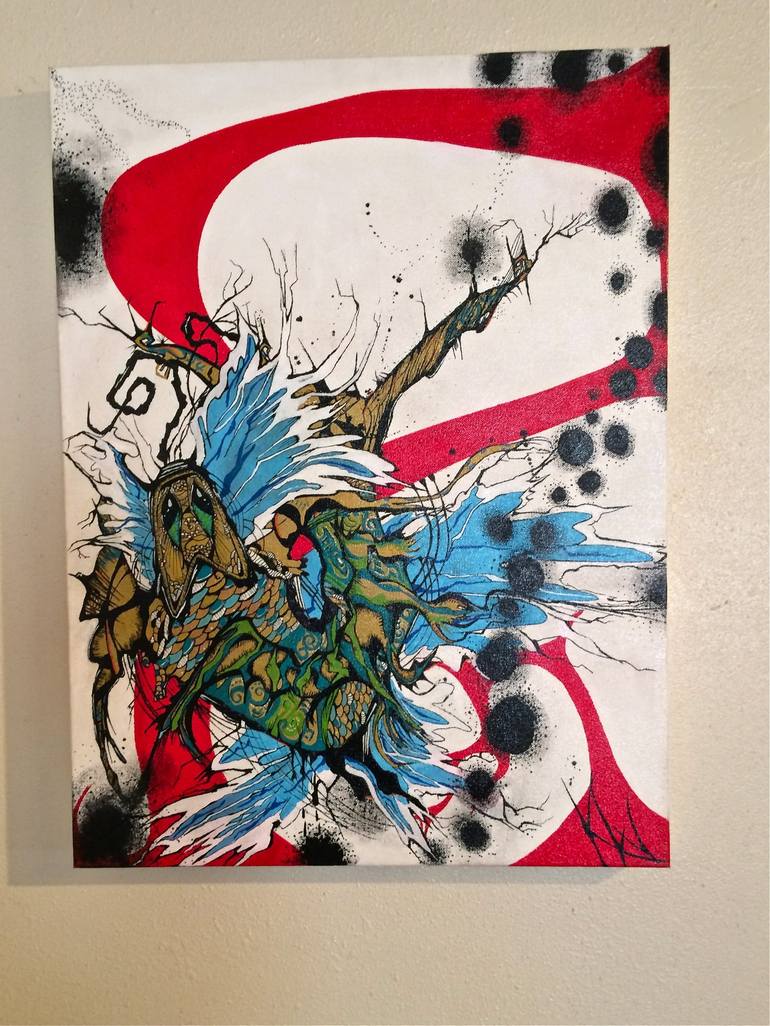 Against the Flow Drawing by Kellie Thomas-Walker | Saatchi Art