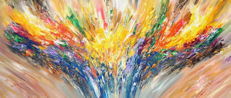 Stick: Positive Energy 4 Painting by Peter Nottrott | Saatchi Art