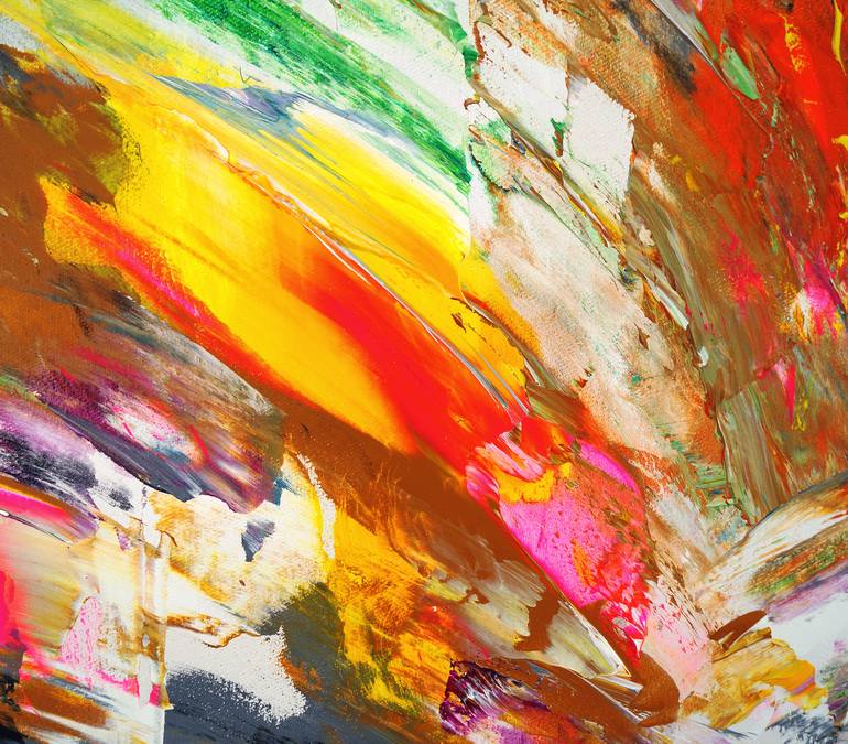 Abstract Symphony L 1 Painting by Peter Nottrott | Saatchi Art