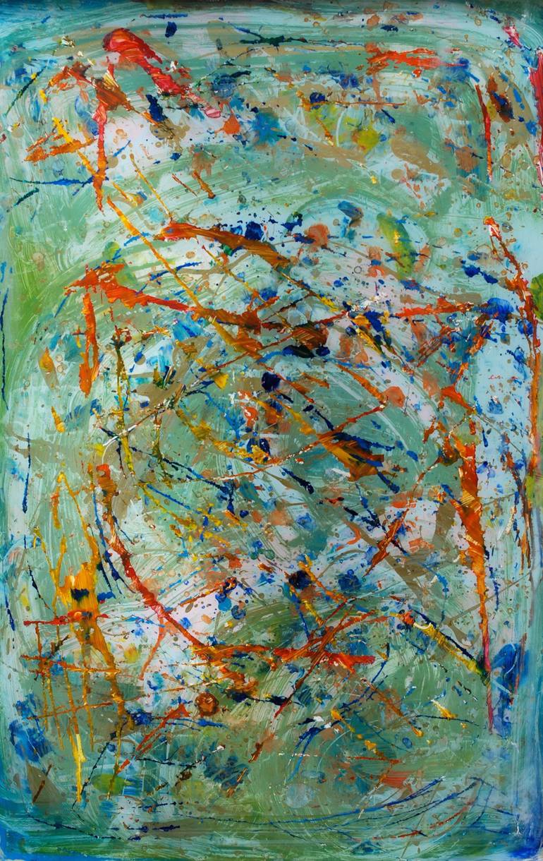 Pieces of Spring Painting by William P Smith | Saatchi Art